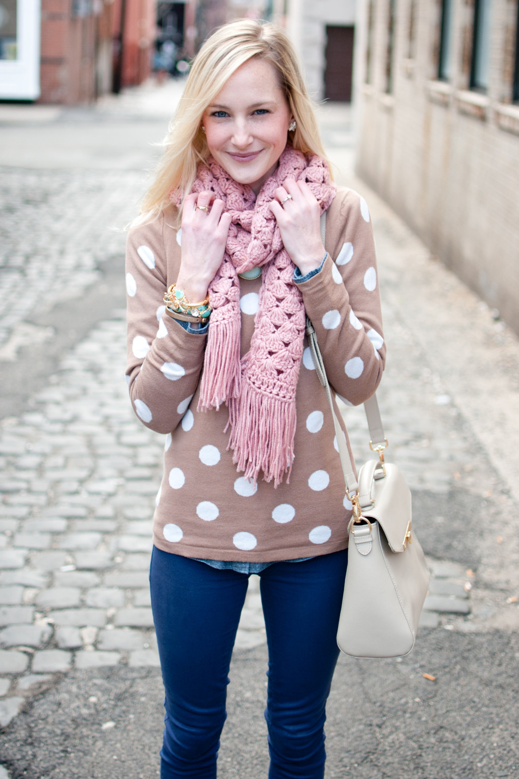 Polka Dot Sweater