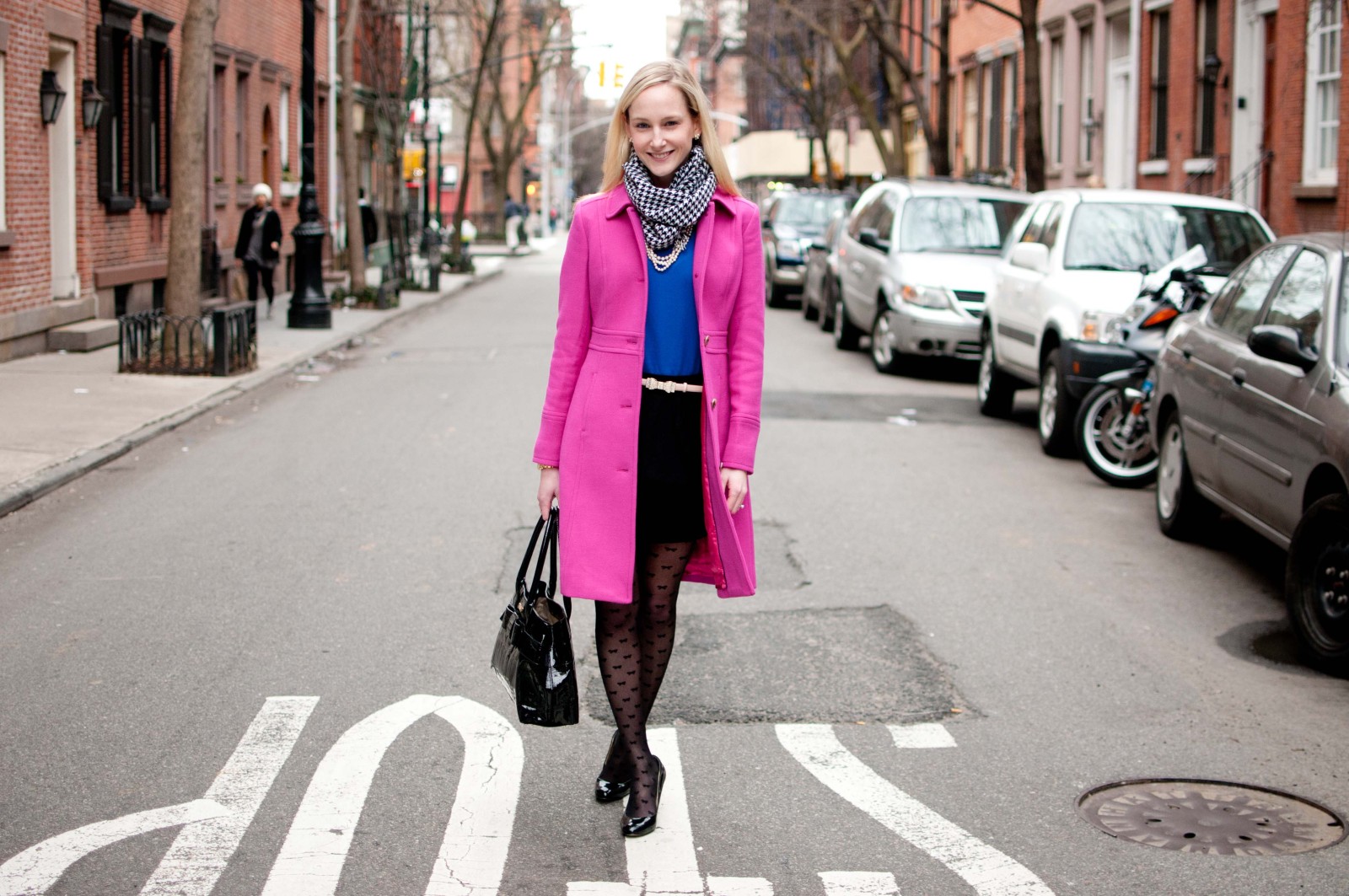 Hot Pink J.Crew Lady Day Coat