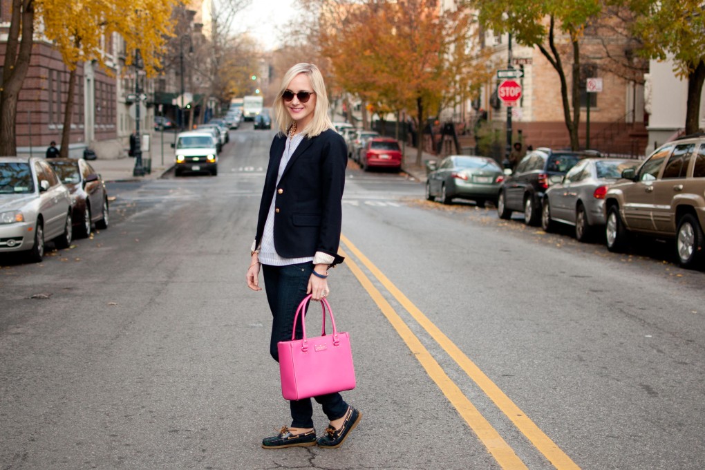 Harlem Prep: Pinstriped Shirts, Blazers and Skinnies