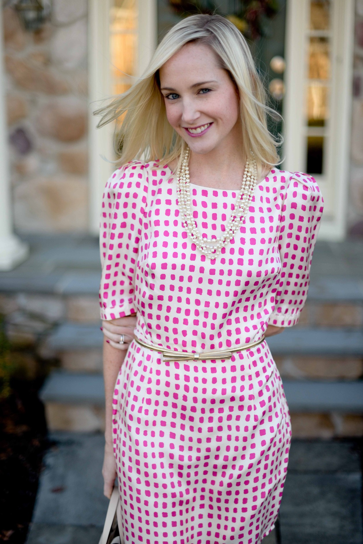 Harlyn Dresses, Bow Bags and Pearls