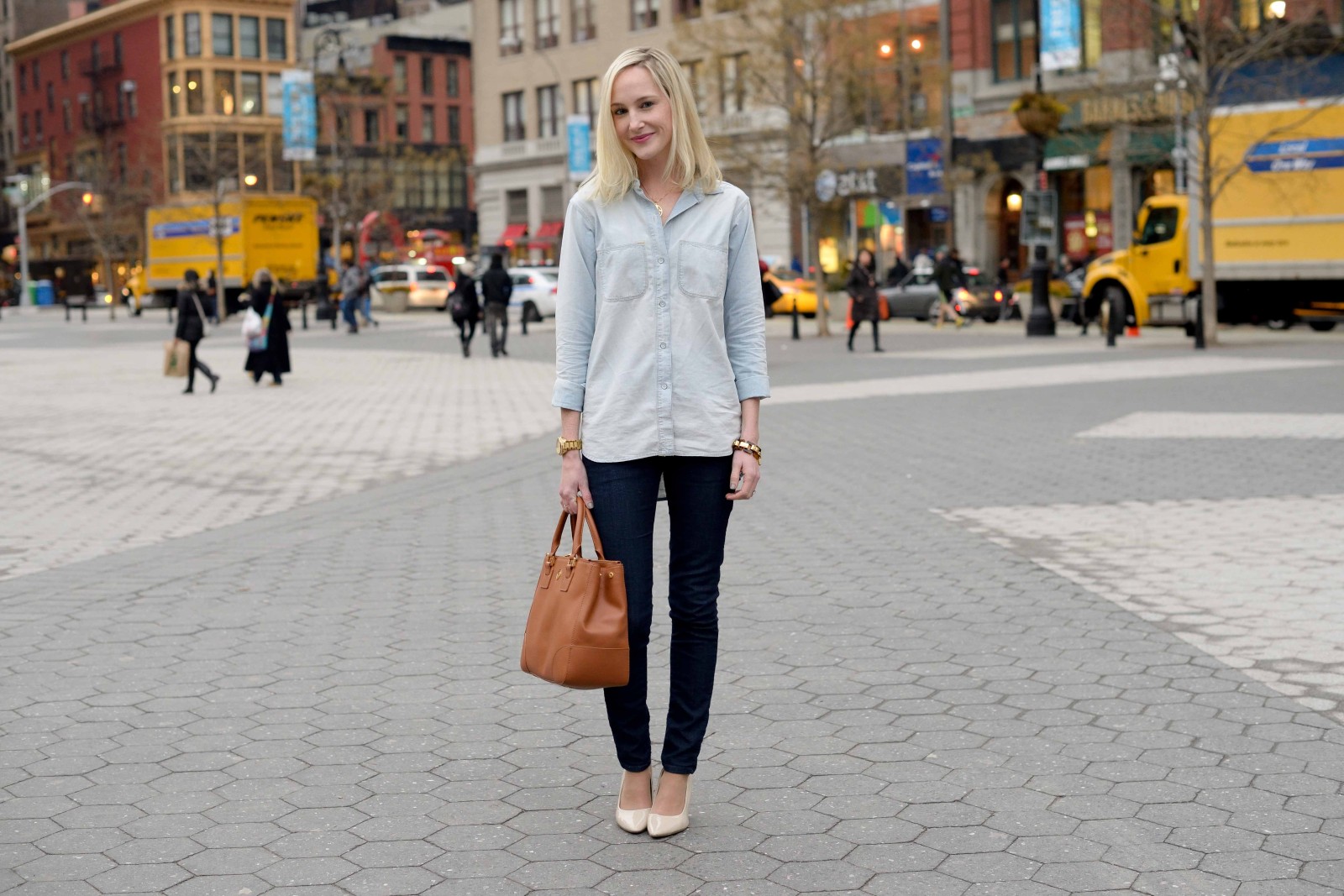 Casual Friday Calls for Madewell Chambray