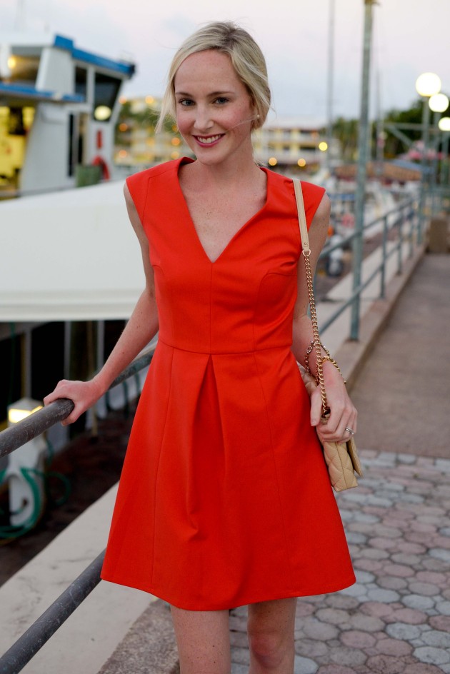 Brighten Up: French Connection Fit and Flare Dresses