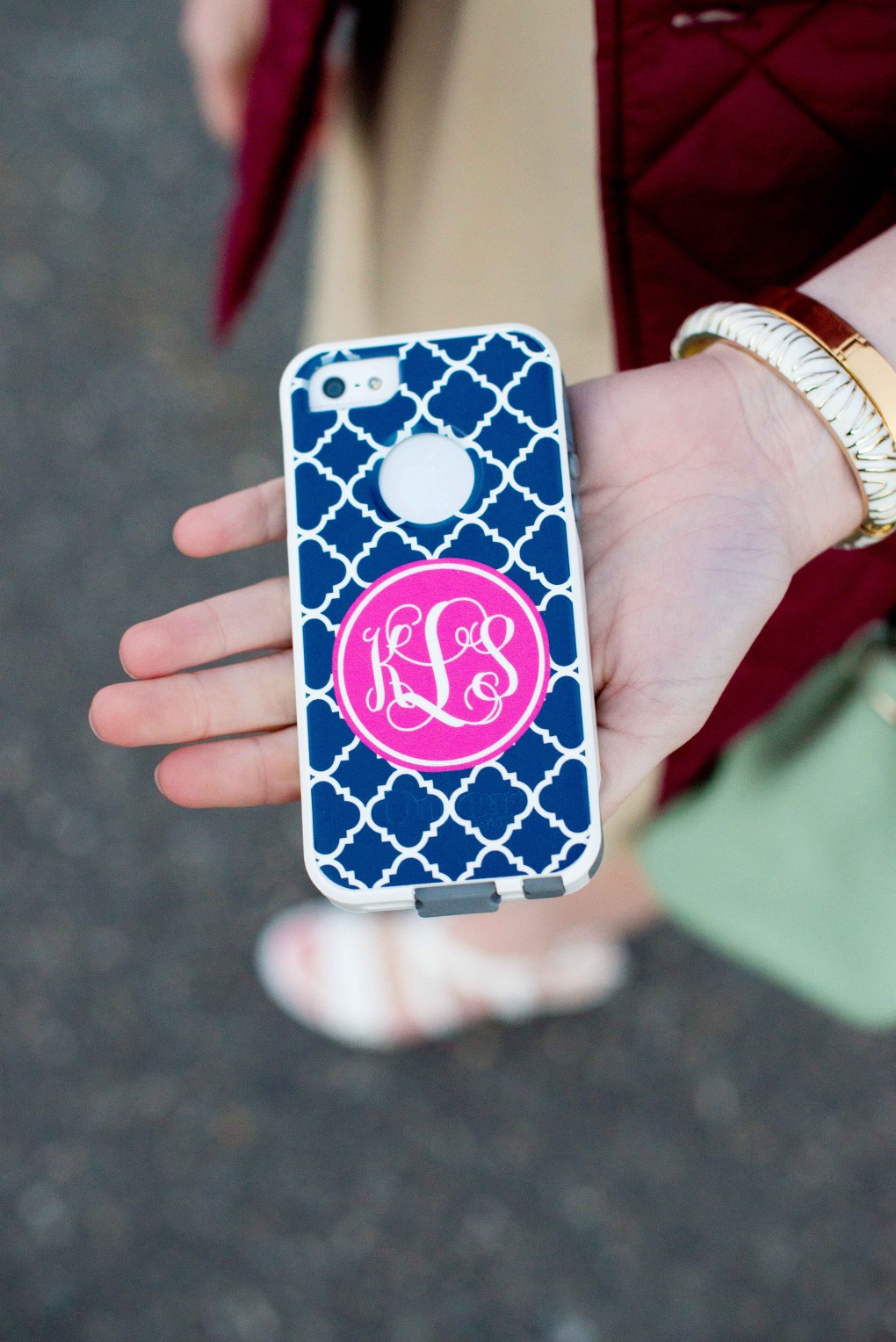 Giveaway: "Boutique Me" Monogrammed iPhone Otterbox Case