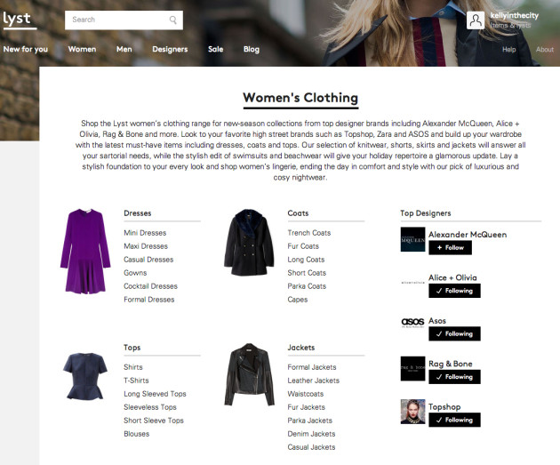 Creating Fall Looks with Lyst