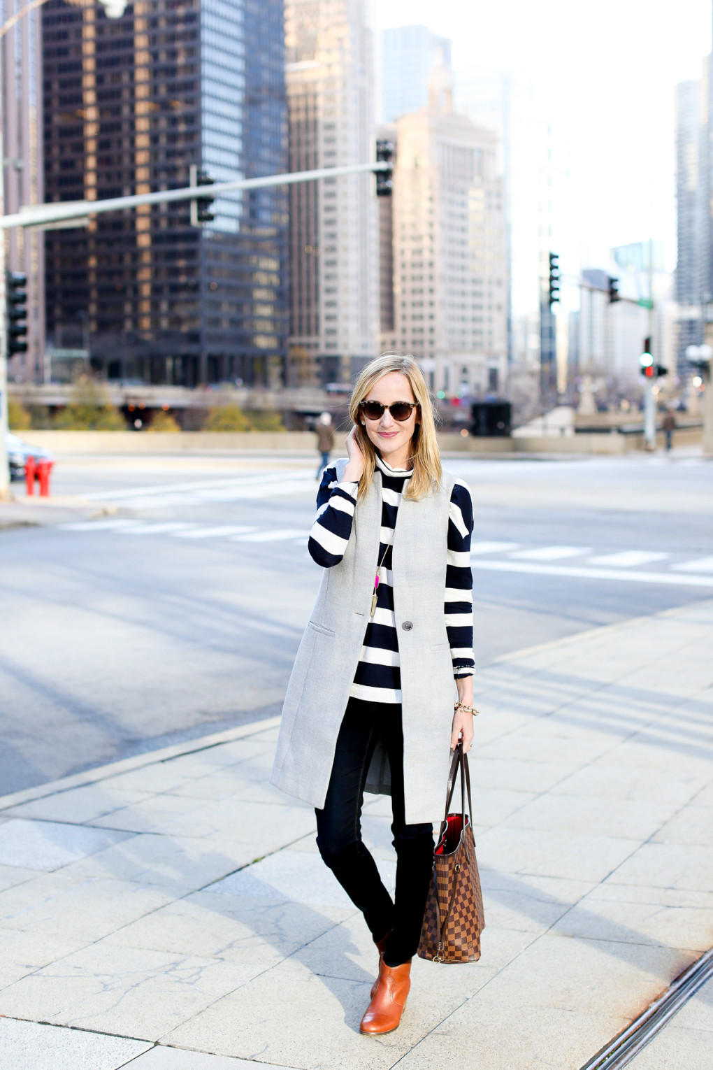 The Vest Trend - Kelly in the City