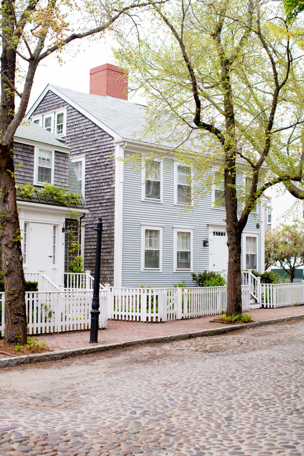 Evening Stroll down Main Street in Nantucket