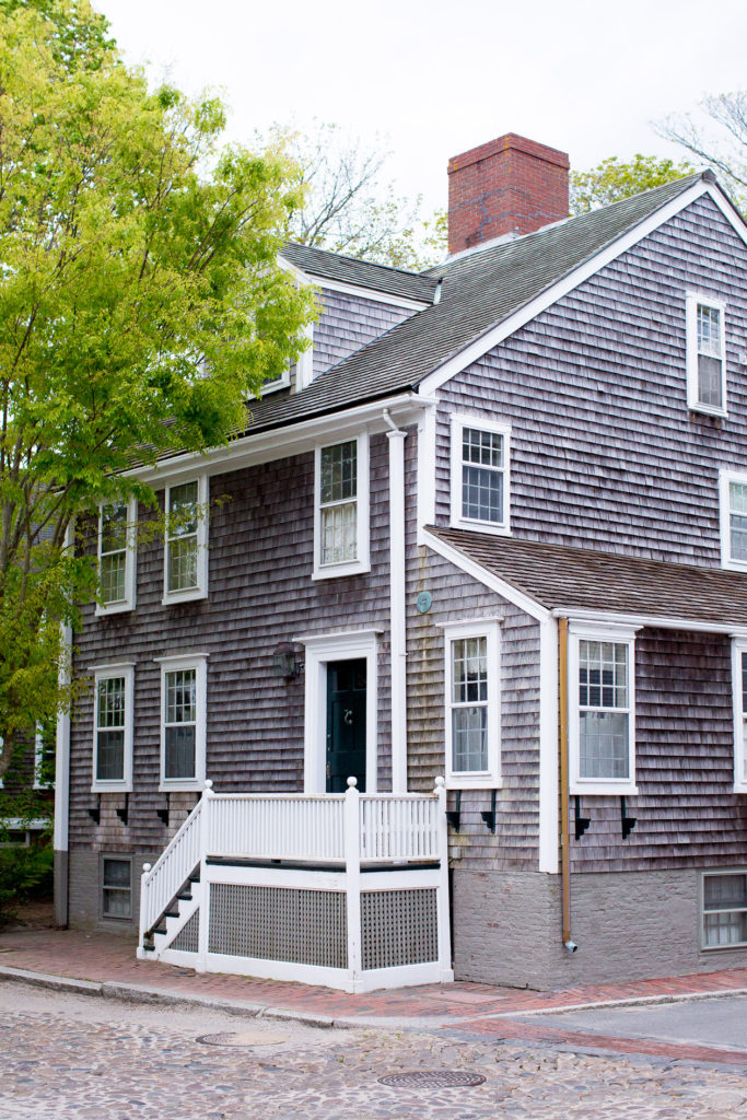 Evening Stroll down Main Street in Nantucket