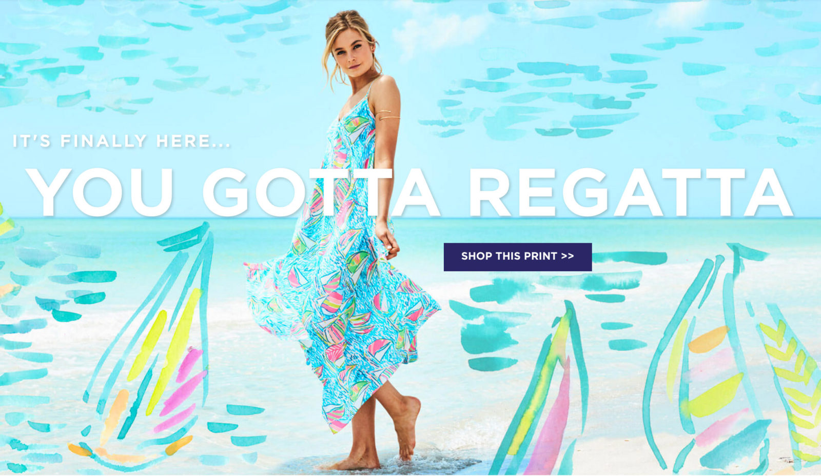 Lilly Pulitzer "You Gotta Regatta"