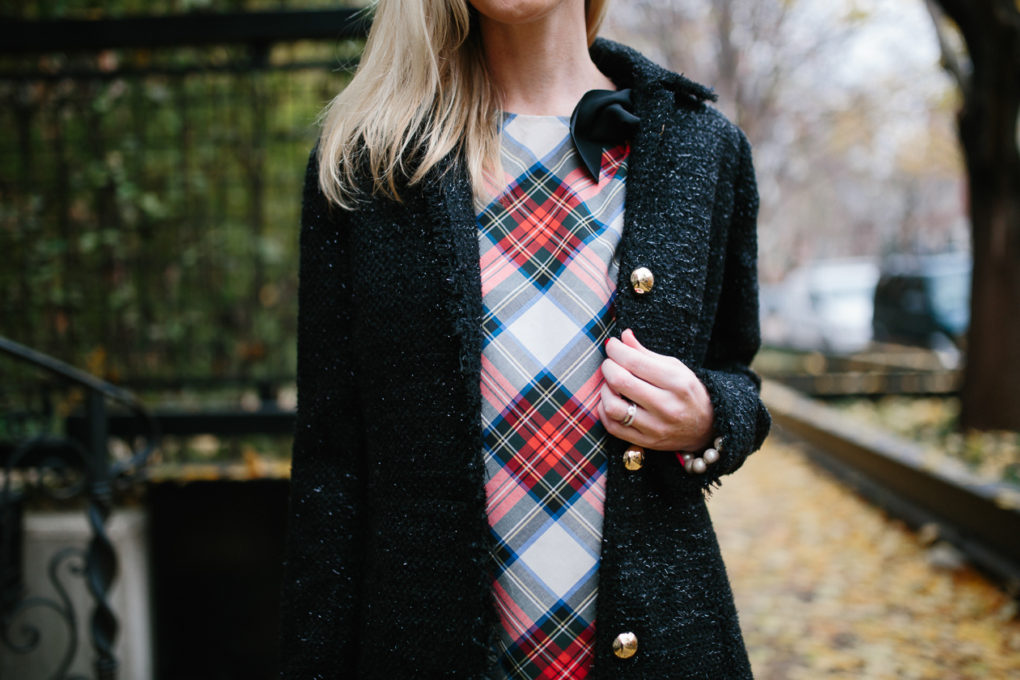 The Perfect Plaid Bow Top on Sale