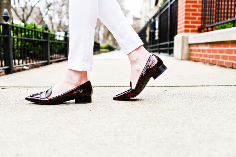 The Perfect Tortoise Stacked Heels