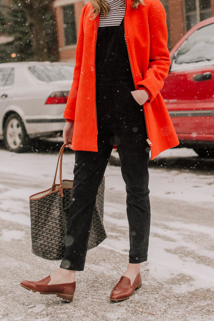 Velvet Overalls & How To Style Them | Kelly Larkin of Kelly In The City