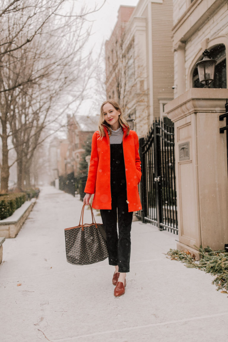 Velvet Overalls & How To Style Them | Kelly Larkin of Kelly In The City
