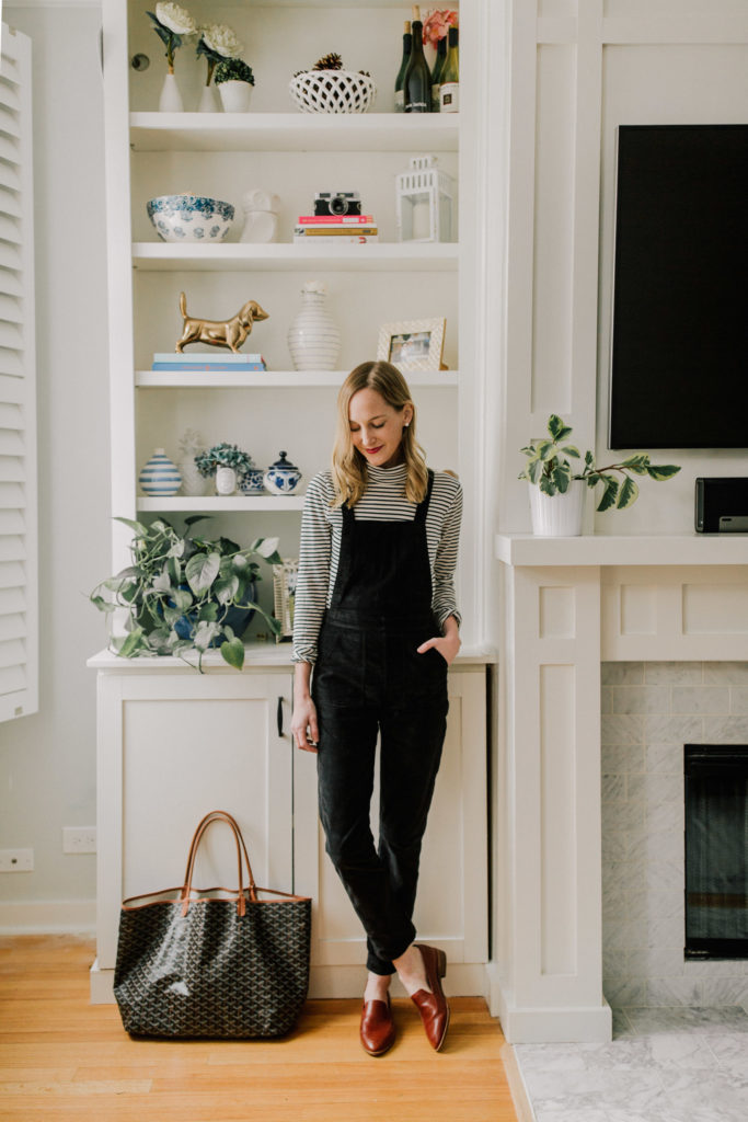 Velvet Overalls & How To Style Them | Kelly Larkin of Kelly In The City