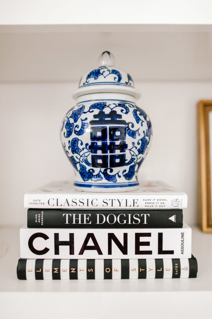How to Decorate Preppy Bookshelves - Kelly in the City