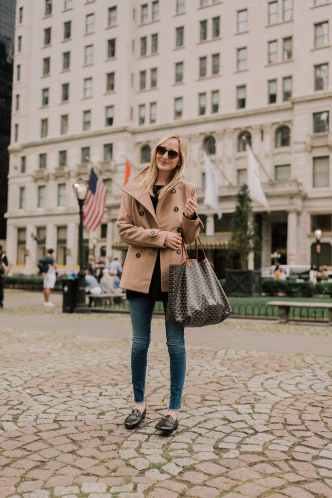 The $38 Camel Peacoat You Need This Fall | Kelly in the City