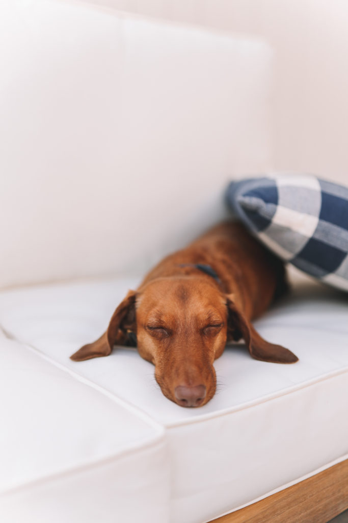 Preppy Deck in Progress - How To Decorate a Patio | Kelly in the City