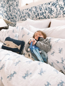 L.L.Bean x Sara Fitz Lobster Bedding | Kelly in the City