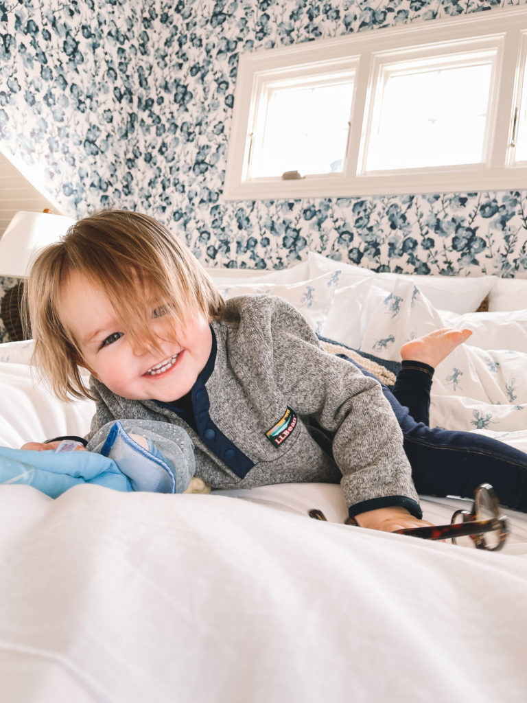 L.L.Bean x Sara Fitz Lobster Bedding | Kelly in the City