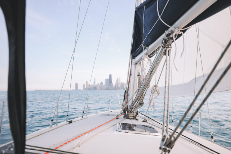 Sailing Lake Michigan in Chicago | Kelly in the City