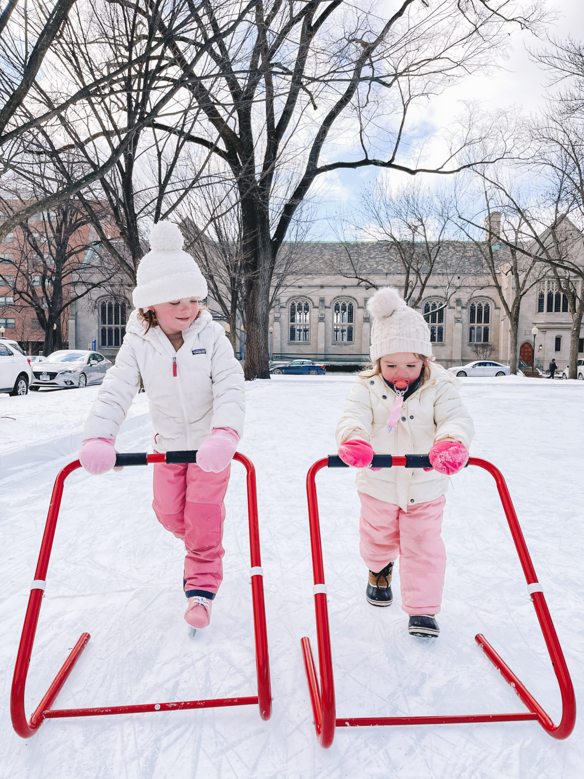 Ice Skating with Little Kids in Chicago | Kelly in the City