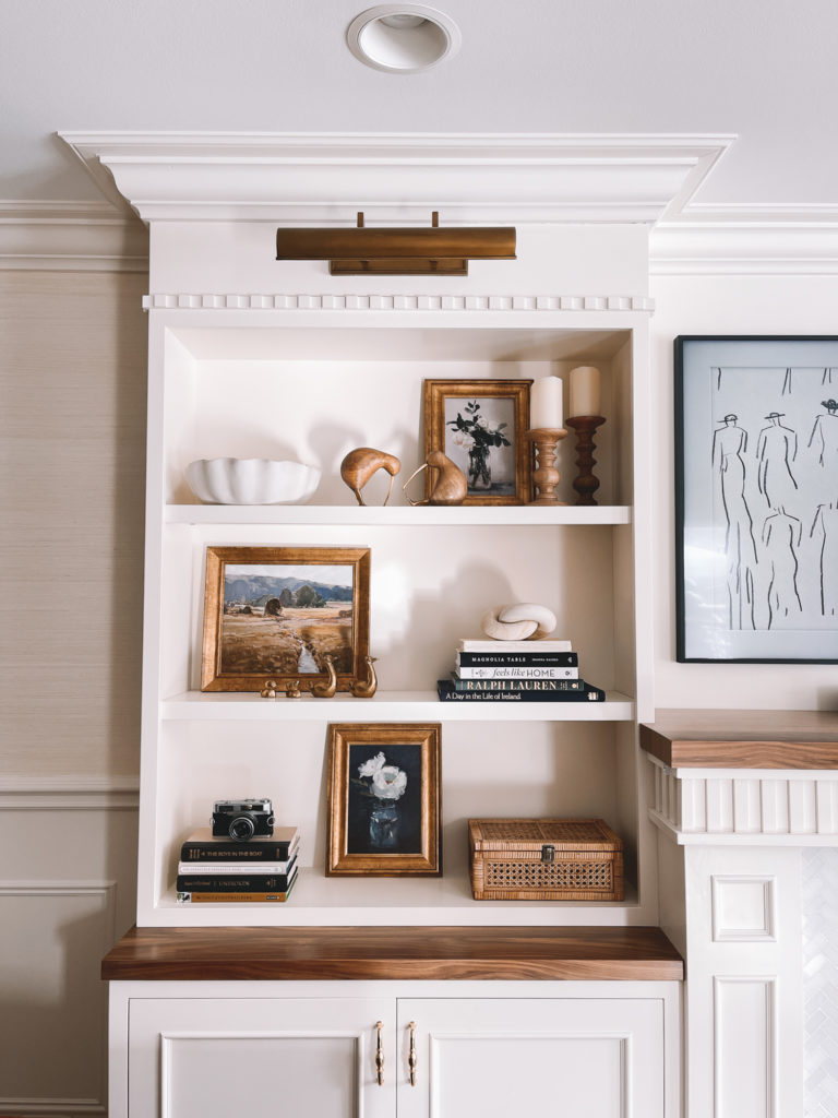 How I Decorate Our Traditional Shelves | Kelly in the City
