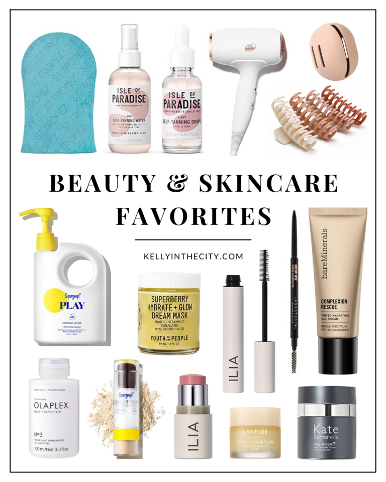 Beauty and Skincare Favorites | Kelly in the City | Lifestyle Blog