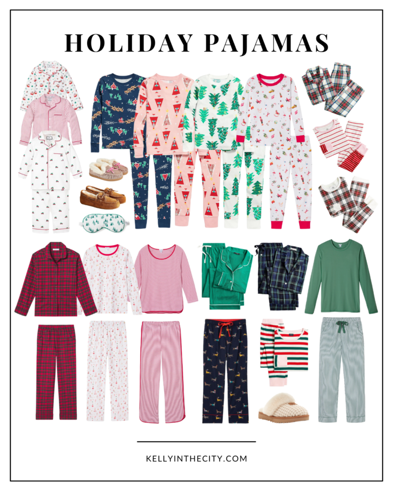 Holiday Pajamas | Kelly in the City | Lifestyle Blog