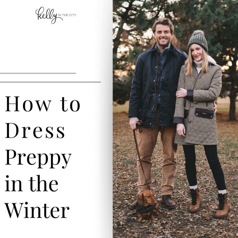 Preppy Winter Outfits | Kelly in the City | Lifestyle Blog