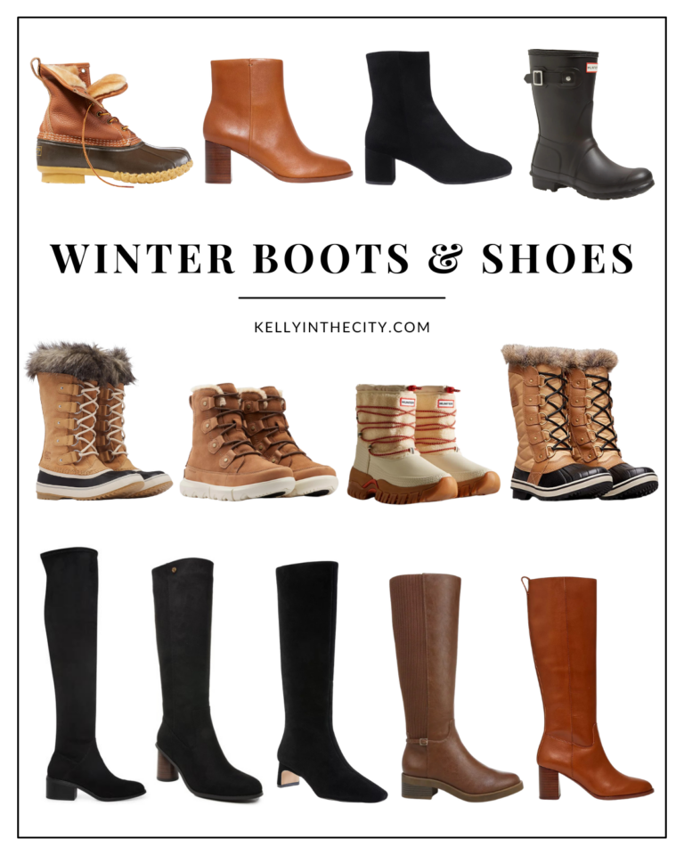 Winter Boots and Shoes | Kelly in the City | Lifestyle Blog