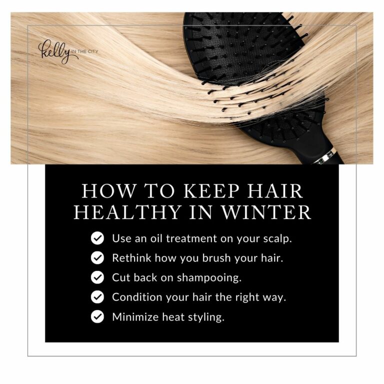How To Keep Hair Healthy In Winter | Kelly in the City