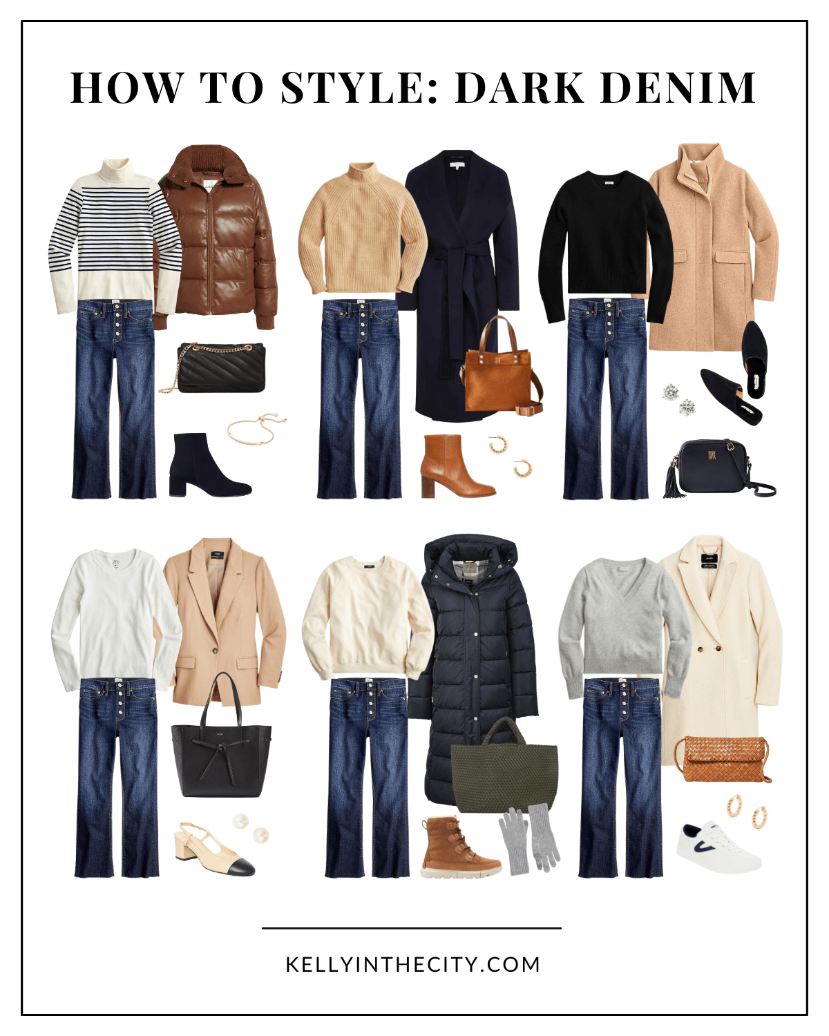 How To Style Dark Denim Kelly In The City Lifestyle Blog How To Style Dark Denim Kelly In The City Lifestyle Blog