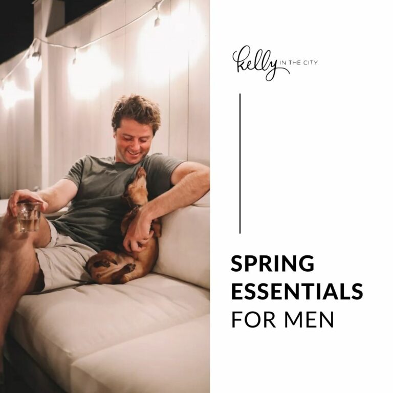 20 Spring Essentials For Men | Kelly in the City