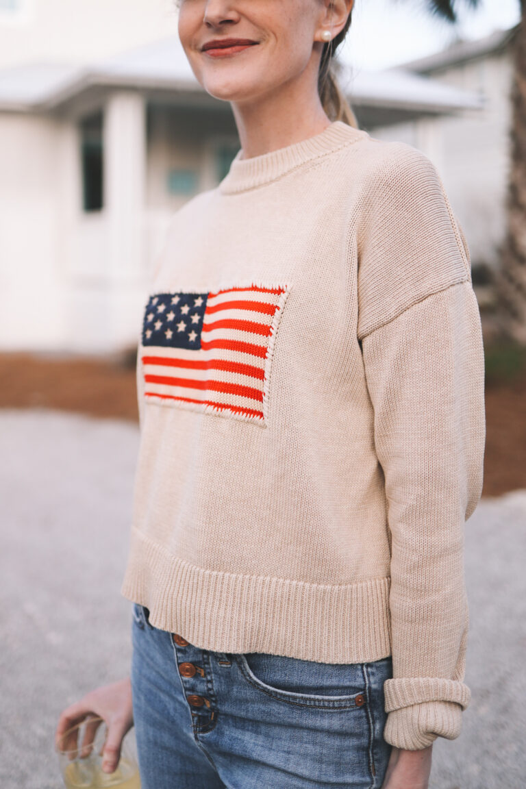 Tuckernuck Americana Flag Sweater | Kelly in the City